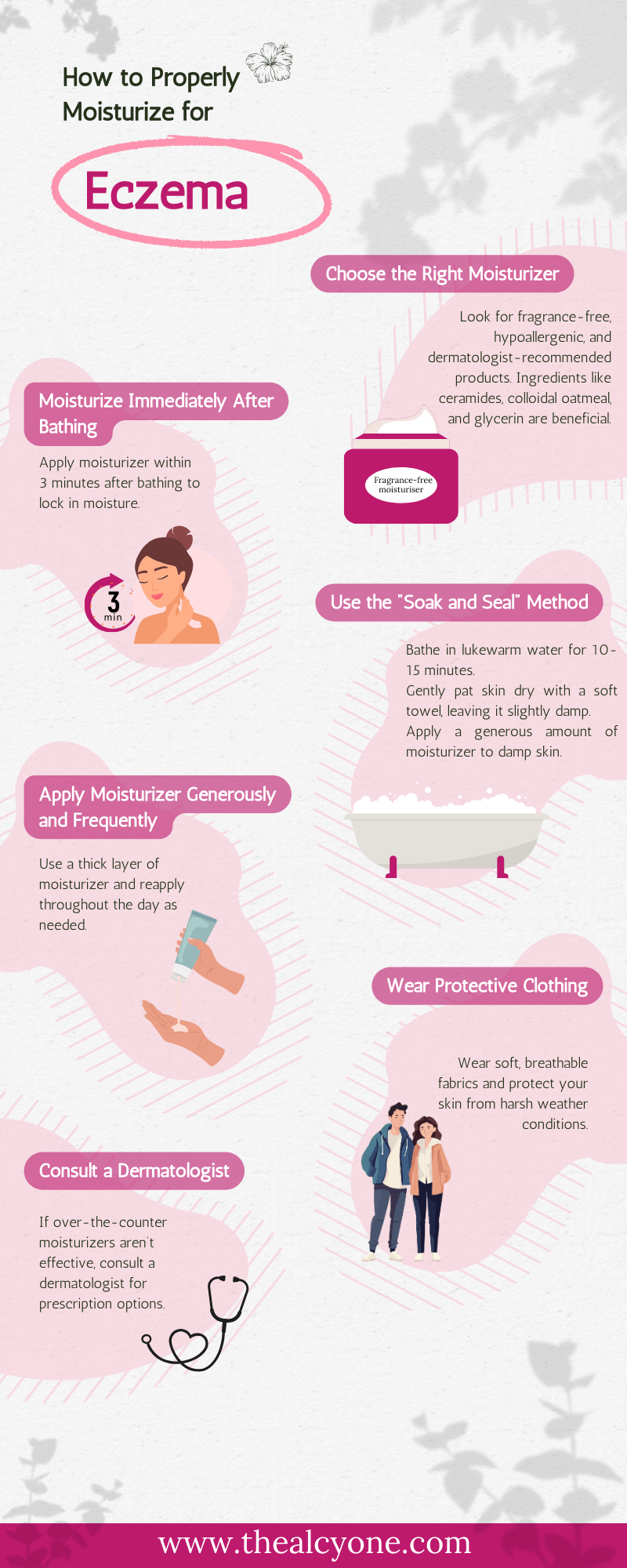 10 Tips To Heal Eczema Flare-Ups - The Alcyone